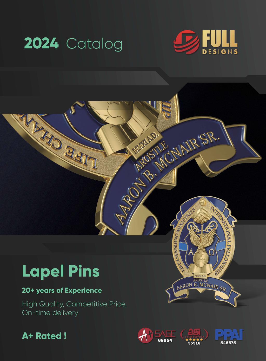 Lapel Pins Catalog